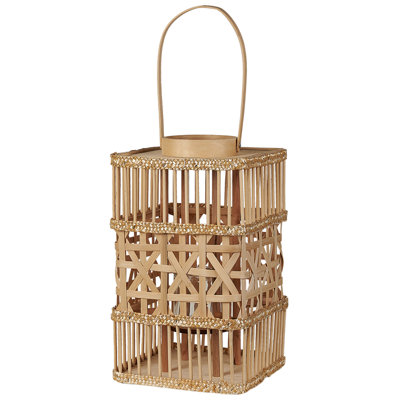 LANTERN LUMBIS BAMBOO 54 CM NATURAL