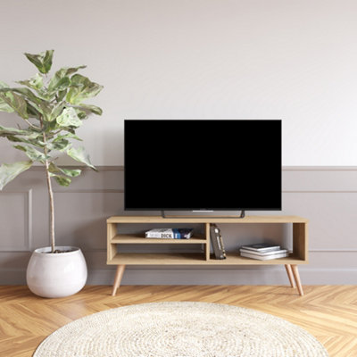 Lapis Modern TV Stand Cabinet-120 cm TV Unit for 43-50'' TVs, Compact ...