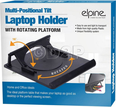 Laptop Holder Notebook Tray Cooling Swivel 360 Riser Platform ...