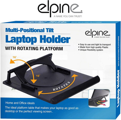 Laptop Holder Notebook Tray Cooling Swivel 360 Riser Platform ...