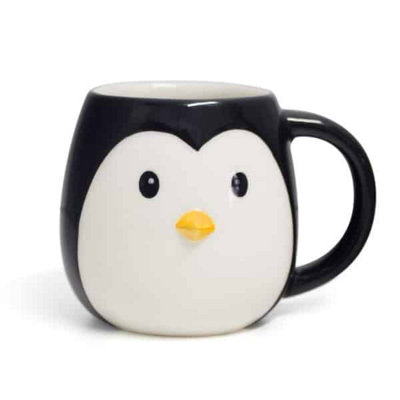 Shop Large 400ml Ceramic Hand Painted Penguin Pingo Cute Novelty Mug