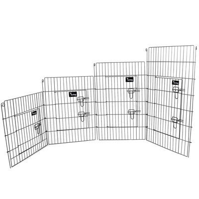 Large 8 Panel Pet Playpen Cage