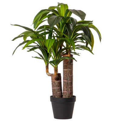 Large 80cm Artificial Spineless Yucca Elephantipes Plant - Indoor ...
