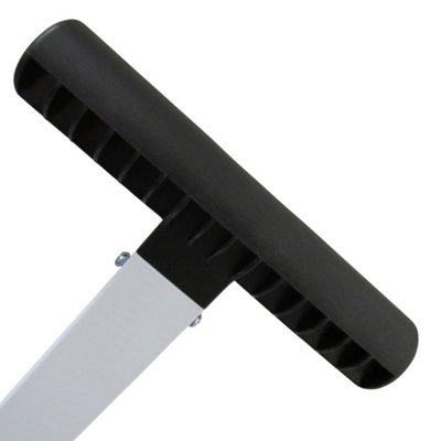 Large Aluminium Single Folding Step with Handrail (Caravan Motorhome ...