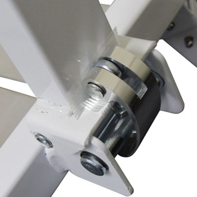 Large Aluminium Single Folding Step with Handrail (Caravan Motorhome ...