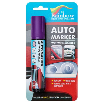 LARGE Black Marker BLACK AUTO MARKER - REMOVABLE PAINT FOR BODY PANELS ...