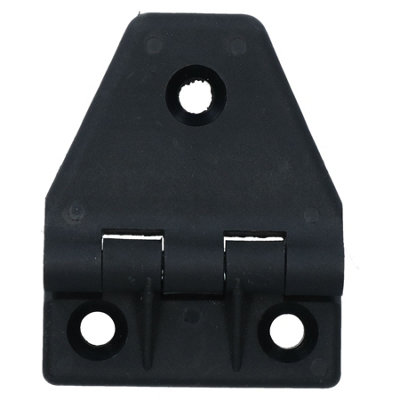 Large Black Polyamide Leaf Hinge Reinforced Plastic 80x100mm Italian ...