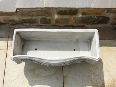 Large "Bow Front" Curved Decorative Trough