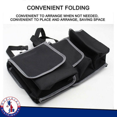 LARGE CAR BOOT POCKET ORGANIZER BACK SEAT HANGER TIDY STORAGE