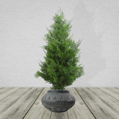 Buy Large Composite Triangle Planter at B&Q