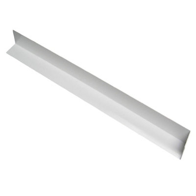 Large Corner Joint Upvc Plastic Fascia Board White 500mm Square Edge