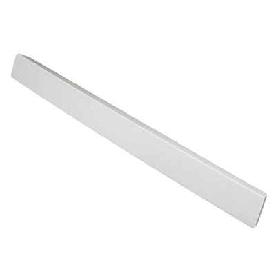 Large Corner Joint Upvc Plastic Fascia Board White 500mm Square Edge