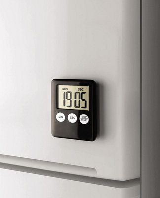 Large Display Digital Timer - Magnetic Kitchen Cooking Countdown Alarm ...