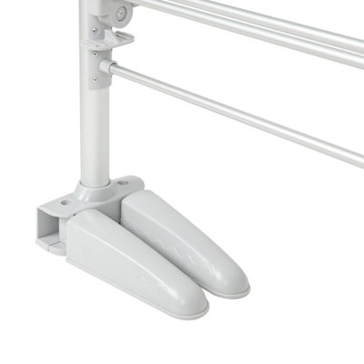 Large Electric Tower Clothes Airer 3 Tier Folding Heated Drying Rack ...
