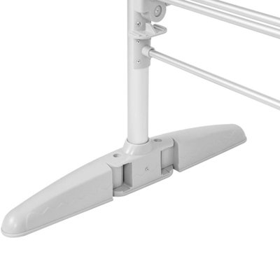 Large Electric Tower Clothes Airer 3 Tier Folding Heated Drying Rack ...
