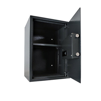 Large Electronic Digital Safe 47L Steel Security Box for Home & Office