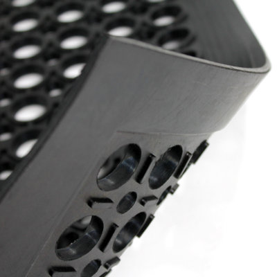 Large Heavy Duty Rubber Mat Industrial Bar Safety Anti-Fatigue Non Slip ...
