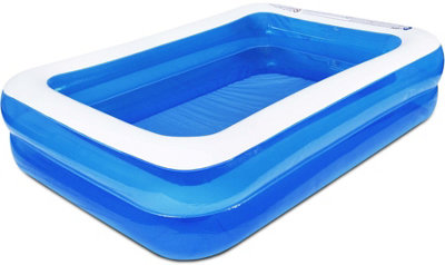 Large Inflatable Paddling Pool Soft Outdoor Swimming Pool | DIY at B&Q