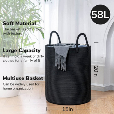 Tall laundry bag store