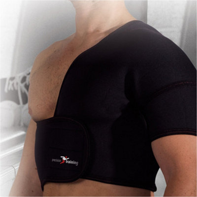 LARGE Left Side Half Shoulder Support - Dislocation Rheumatic Relief ...