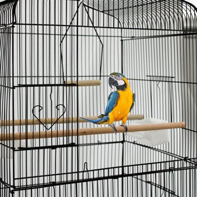 Large Metal Bird Cage Budgie Canary Parakeet Cockatiel Finch Lovebird ...