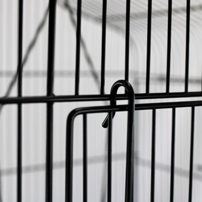 Large Metal Bird Cage Budgie Canary Parakeet Cockatiel Finch Lovebird ...