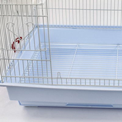 Large Metal Bird Cage Budgie Canary Parakeet Cockatiel Finch Lovebird ...