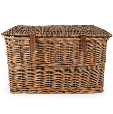 Large Natural Full Wicker Luxury Hamper