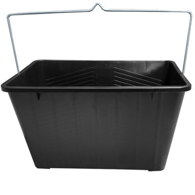 Large Paint Scuttle Large Decorators Roller Bucket with Metal Handle ...