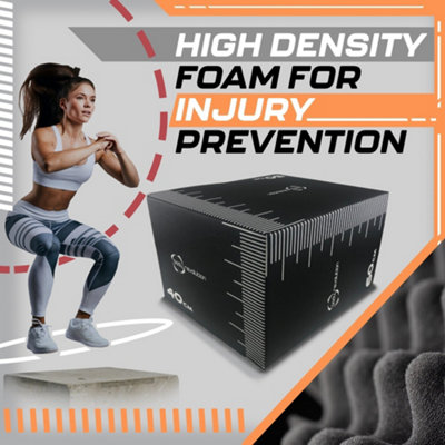 Large Plyometric Box for Explosive Jump and Strength Training