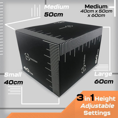 Large Plyometric Box for Explosive Jump and Strength Training