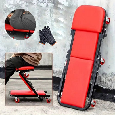 Large Professional Mechanics Car Van Creeper Crawler Padded Stool
