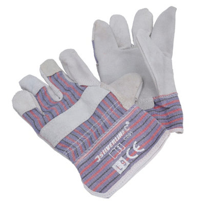 Large Rigger Work Wear Gloves Gardening Construction hand Protection 10 ...