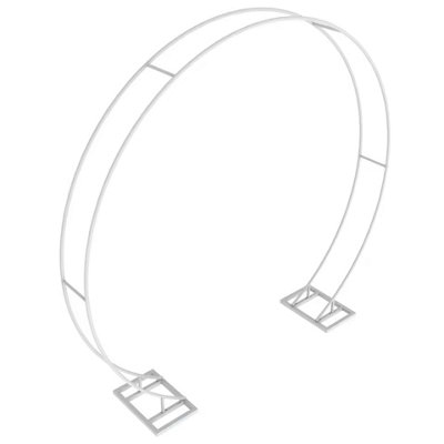 Large Round Metal Backdrop Stand Wedding Archway Garden Arch