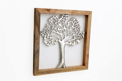 Large Silver Tree Of Life In A