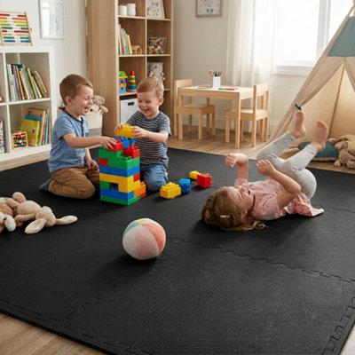 Large Soft EVA Foam Mat Interlocking Floor Jigsaw Tiles Garden Play Mats
