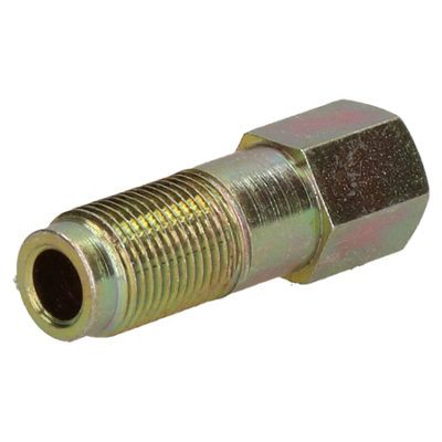 Large Steel Male Brake Pipe Union Fittings 12mm x 1mm for 6mm Brake ...