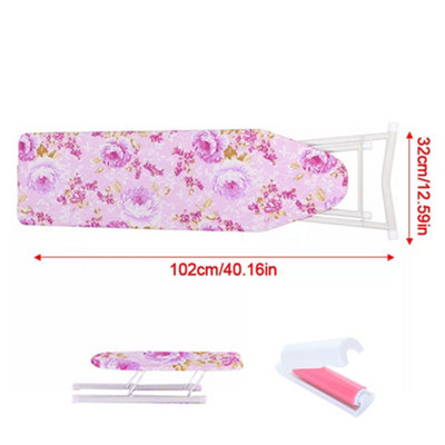 LARGE STRONG FOLDING IRON BOARD IRONING ADJUSTABLE HEIGHT LIGHT WEIGHT ...