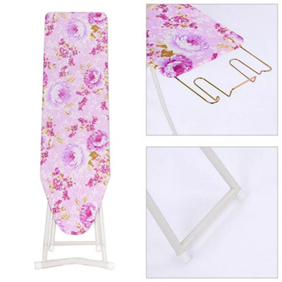 LARGE STRONG FOLDING IRON BOARD IRONING ADJUSTABLE HEIGHT LIGHT WEIGHT ...