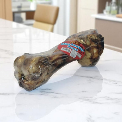 Large Whole Roasted Dog Bone Treat Natural Jumbo Dino Bone Extra Large