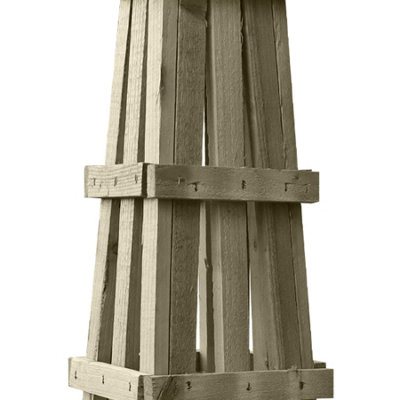 Large Wooden Garden Obelisk Pyramid Plant Support Climbing Frame ...