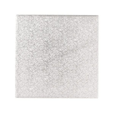 LARRYROO Square Cut-Edge Cake Boards Decoration Support Cards (25, 10 Inch)