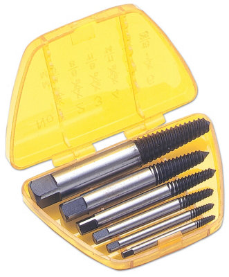 Laser Tools 0295 6pc Screw Extractor Set M3-M25
