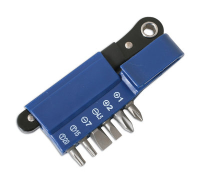 Laser Tools 2562 7pc Mini Ratchet Bit Set | DIY at B&Q