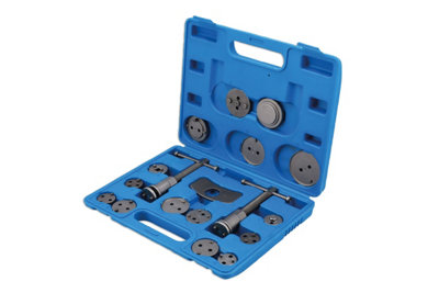 Laser Tools 3835 18pc Brake Caliper Rewind Tool Kit 2 Pin Drive