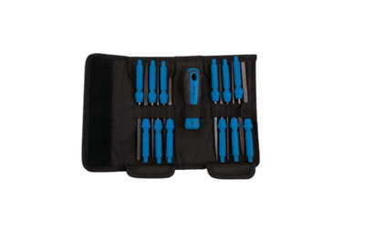 Laser Tools 5114 12pc Precision File Set 120mm | DIY at B&Q