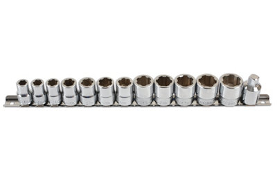 Laser Tools 6834 13pc Socket Set for Damaged/Undamaged Nuts 8-19mm ...