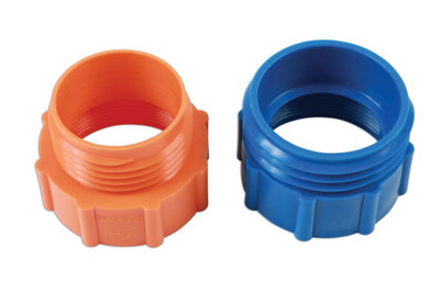 Laser Tools 7621 Lever Pump Thread Adaptors 2pc | DIY at B&Q