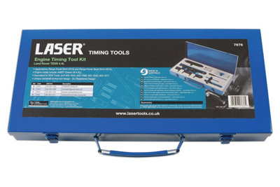 LASER TOOLS 7676 TIMING TOOL KIT FOR LAND ROVER TDV8 4.4L