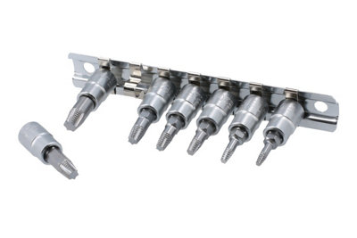 Laser Tools 8053 7pc Extractor Set For Damaged Torx Screws 1/4" Drive ...